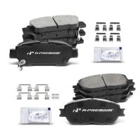 China 8pcs Front & Rear Ceramic Brake Pads  for Toyota Sienna 2004-2010 4-Wheel Disc Brakes for sale