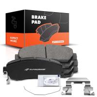 China 4pcs Front Driver & Passenger Ceramic Brake Pads with Sensor for Honda Civic Crosstour CR-V Subaru Legacy Acura RDX for sale