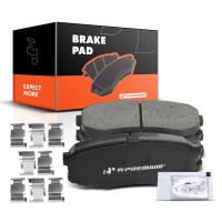 China 4pcs Rear Driver & Passenger Ceramic Brake Pads  for Lexus LX570 Toyota Land Cruiser 2008-2011 2013-2021 for sale