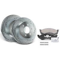 China Front Drilled Rotors & Ceramic Brake Pads for Dodge Dakota Durango 2000-2002 for sale