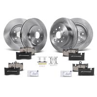 China Front & Rear Disc Brake Rotors & Ceramic Brake Pads for Lexus LS430 2001-2006 for sale