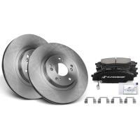 China Front Disc Brake Rotors & Ceramic Brake Pads for Acura CSX 2007-2010 Honda Civic for sale