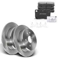 China Rear Disc Brake Rotors & Ceramic Brake Pads for Lexus IS250 2006-2013 V6 2.5L for sale