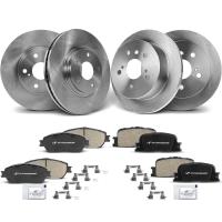 China Front & Rear Disc Brake Rotors & Ceramic Brake Pads for Lexus ES300 2003 ES330 for sale