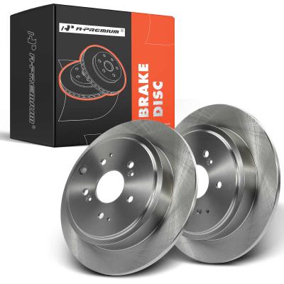 China Rear Disc Brake Rotors for Acura MDX 2001-2006 Honda Pilot 2001-2006 V6 3.5L for sale