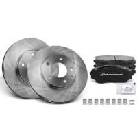 China Front Disc Brake Rotors & Ceramic Brake Pads for Mazda MPV 2000-2006 295mm 5Stud for sale