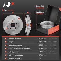 China Front Disc Brake Rotors & Ceramic Brake Pads for Chevrolet Oldsmobile Pontiac for sale