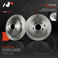 China Rear Disc Brake Rotors for Honda Ridgeline 2006-2014 V6 3.5L for sale