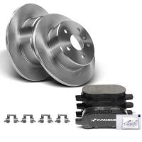 China Rear Disc Brake Rotors & Ceramic Brake Pads for Toyota Avalon 2000-2004 V6 3.0L for sale