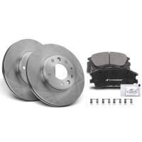 China Front Disc Brake Rotors & Ceramic Brake Pads for Mazda 6 2003-2005 2.3L 3.0L for sale