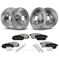 China Front & Rear Disc Brake Rotors & Ceramic Brake Pads for Toyota Prius 12-15 Lexus for sale