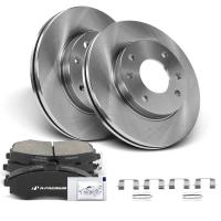 China Front Disc Brake Rotors & Ceramic Brake Pads for Hyundai Elantra 2002-2005 for sale