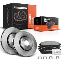 China Front Disc Brake Rotors & Ceramic Brake Pads for Infiniti FX35 FX45 FX37 QX70 for sale