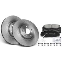 China Front Disc Brake Rotors & Ceramic Brake Pads for Acura ILX 2013-2015 Honda 2.4L for sale