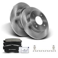 China Rear Disc Brake Rotors & Ceramic Brake Pads for INFINITI G20 Altima Nissan for sale