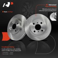 China Front Disc Brake Rotors for Toyota Corolla 1993-2002 Chevrolet Geo Prizm for sale