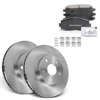 China Front Disc Brake Rotors & Ceramic Brake Pads for Lexus CT200h Toyota Prius 1.8L for sale