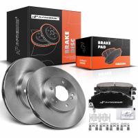 China Front Disc Brake Rotors & Ceramic Brake Pads for Honda CR-V Odyssey Acura RL TL for sale