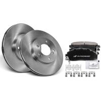 China Front Disc Brake Rotors & Ceramic Brake Pads for Honda CR-V Odyssey Acura RL TL for sale