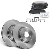 China Front Disc Brake Rotors & Ceramic Brake Pads for Acura TL 2009-2014 V6 3.5L 3.7L for sale