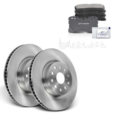 China Front Disc Brake Rotors & Ceramic Brake Pads for Lexus LS460 2007-2013 2016-2017 for sale