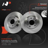 China Front Disc Brake Rotors for INFINITI G35 2003-2005 Nissan 350Z V6 3.5L 296mm for sale