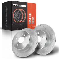 China Rear Drilled Disc Brake Rotors for Toyota Avalon 2000-2004 3.0L for sale