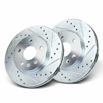 China Front Drilled Disc Brake Rotors for Chevrolet Malibu 13-16 Buick Regal 11-17 for sale
