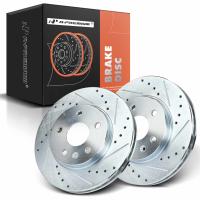 China Front Drilled Disc Brake Rotors for Chevrolet Malibu 13-16 Buick Regal 11-17 for sale