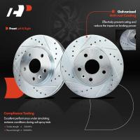 China Front Drilled Disc Brake Rotors for Chevrolet Malibu 13-16 Buick Regal 11-17 for sale