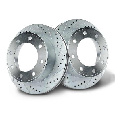 China Rear Drilled Brake Rotors for Ford Excursion 00-05 F-250 Super Duty 99-04 for sale