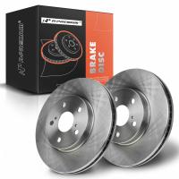 China Front Drilled Brake Rotors for Lexus ES300 2002-2003 Toyota Camry Solara for sale