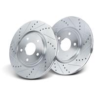 China Front Drilled Brake Rotors for Dodge Journey Chrysler Town & Country for sale