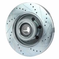 China Front Drilled Rotors & Ceramic Brake Pads for Ford F-150 Lincoln Mark LT 04-08 for sale