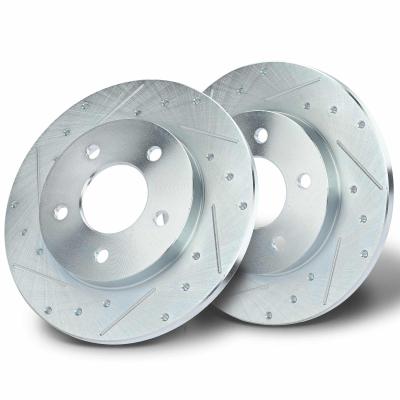 China Rear Drilled Brake Rotors for Buick Allure LaCrosse 05-09 Chevy Pontiac for sale