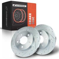 China Rear Drilled Brake Rotors for Buick Allure LaCrosse 05-09 Chevy Pontiac for sale