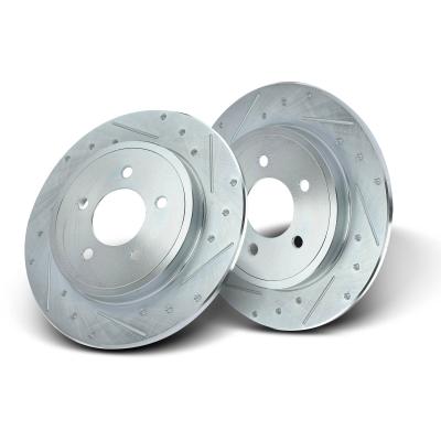China Rear Drilled Brake Rotors for Ford Escape Mazda Tribute Mercury Mariner 05-08 for sale