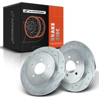 China Rear Drilled Brake Rotors for Ford Escape Mazda Tribute Mercury Mariner 05-08 for sale