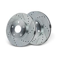 China Front Drilled Brake Rotors for Toyota Camry 1992-2006 Solara Avalon Lexus ES300 for sale