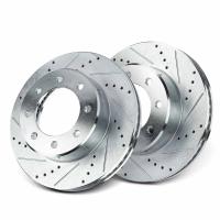 China Front Drilled Brake Rotors for Dodge Ram 2500 3500 2009-2010 Ram 2011-2021 for sale