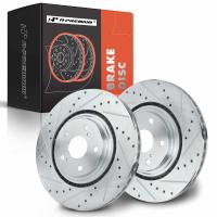 China Front Drilled Brake Rotors for Toyota Highlander Sienna Lexus NX200t for sale