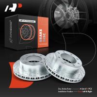 China Front Drilled Brake Rotors for Ford Excursion F-250 F-350 Super Duty for sale