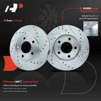 China Front & Rear Drilled Brake Rotors for Ford Mustang 1994-2004 for sale
