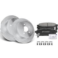 China Rear Drilled Rotors & Ceramic Brake Pads for Subaru Legacy Outback 05-09 for sale