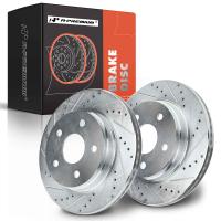 China Front Drilled Brake Rotors for Chrysler Aspen Dodge Durango Ram 1500 for sale