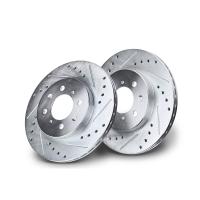 China Front Drilled Brake Rotors for Honda Civic 90-05 Fit Insight Acura EL Integra for sale