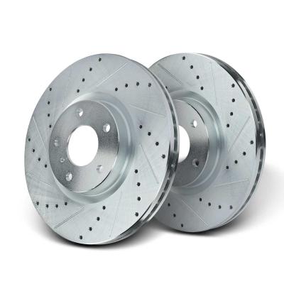 China Front Drilled Brake Rotors for Nissan Murano 05-14 Altima INFINITI EX35 M56 Q70 for sale
