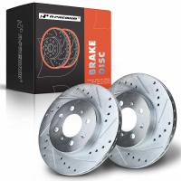 China Front Drilled Brake Rotors for Honda Civic 90-05 Fit Insight Acura EL Integra for sale