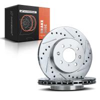 China Front Drilled Brake Rotors for Honda Civic 90-05 Fit Insight Acura EL Integra for sale
