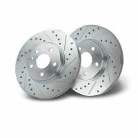 China Front Drilled Brake Rotors for Chevy Cruze 2011-2019 Sonic Volt Bolt EV for sale